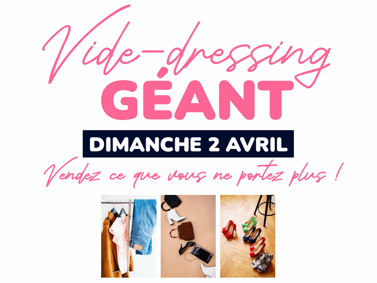 Devenez exposant au Vide-dressing géant - Ville d'Oyonnax