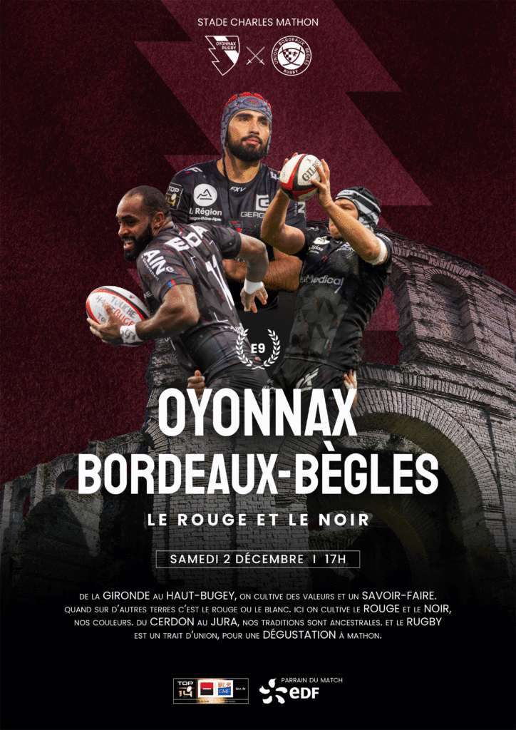 Oyonnax Rugby / Bordeaux-Bègles - Ville d'Oyonnax