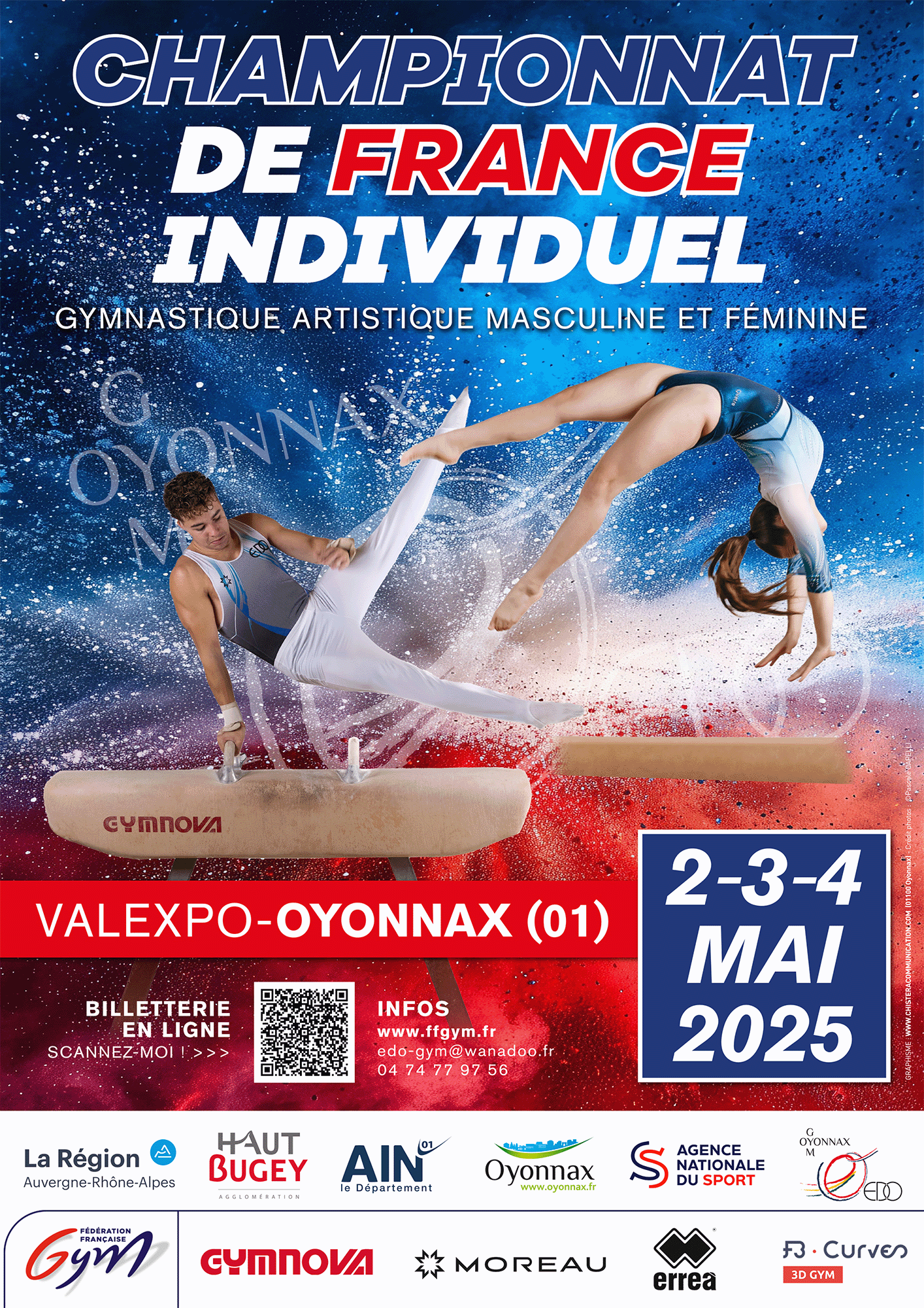 Championnat de France Gym - Ville d'Oyonnax